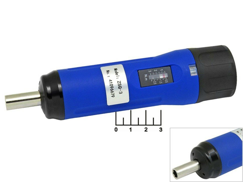 Отвертка динамометрическая 0.5-3N. m ZSQ-3 (41096679)
