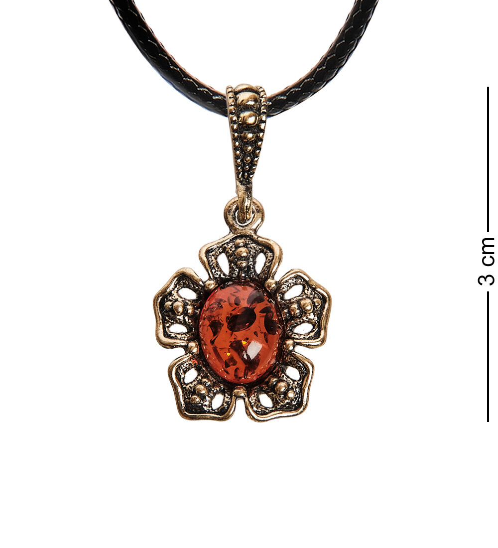 Колье, янтарь