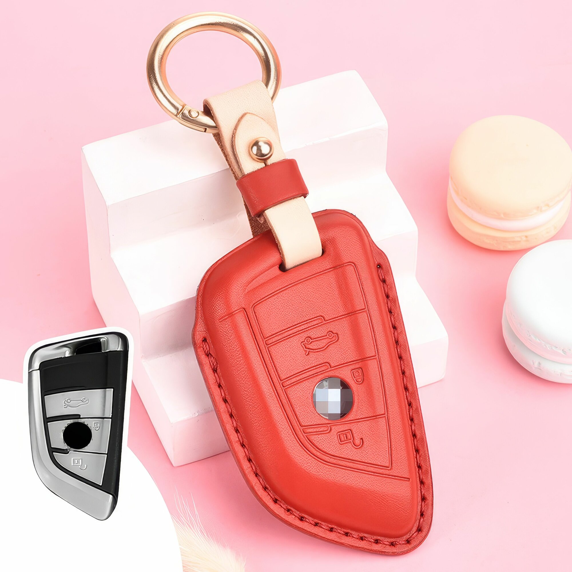 Чехол для ключа BMW 2015+ 3 кнопки