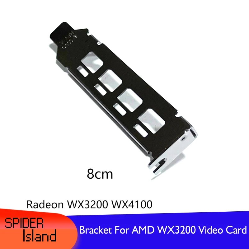 Графическая карта перегородки AMD Radeon Pro WX3200 WX4100 8 см, низкопрофильная перегородка