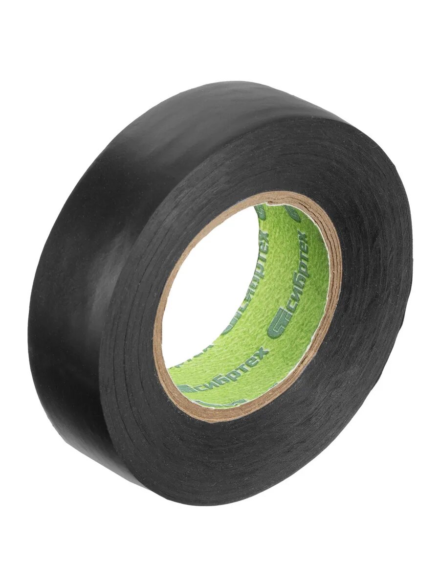 Изолента ПВХ 19 мм х 20 м черная