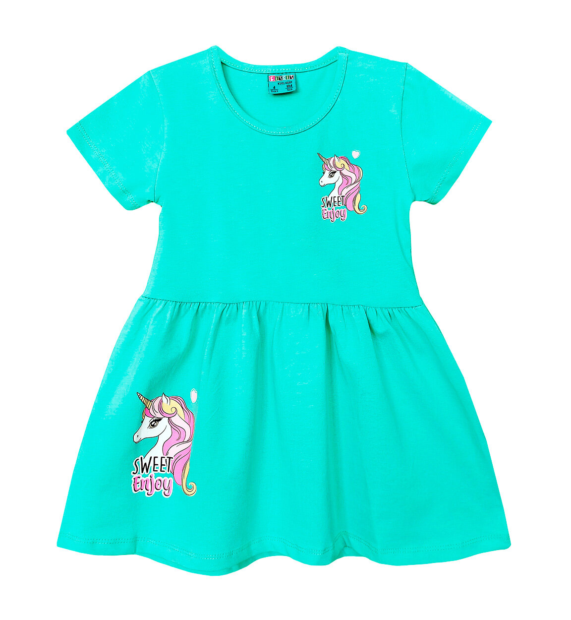 Платье Детское трикотажное платье для девочек