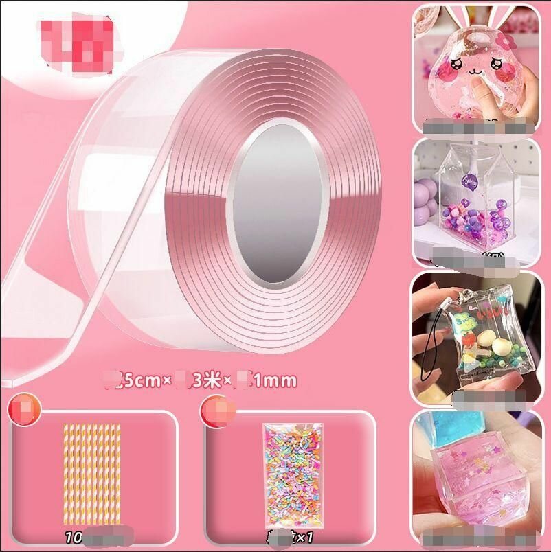 Нано скотч, Пускание пузырей, Набор материалов для поделок,-ZLX1