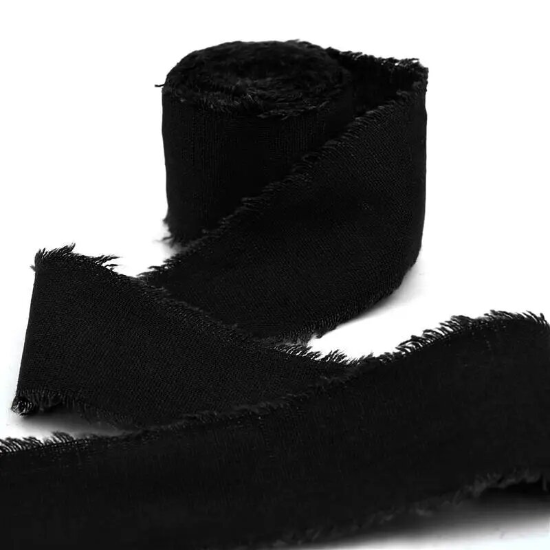 Хлопковая льняная лента 4 см х 5 м