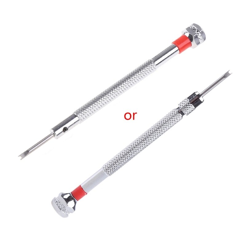 Отвертка для открытия часов Hengbao-красная с двойной головкой 2.0x1.0 мм