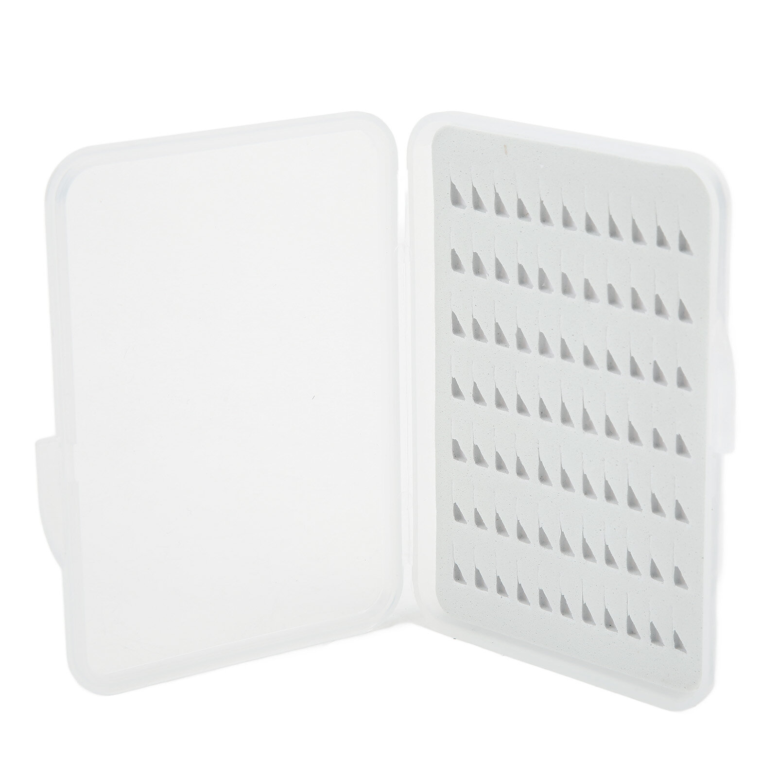 Fly Hook Box Sponge Waterproof Fly Fishing Hook Box Transparent Lid Fly Fishing Lures Box For Fishing Gears S