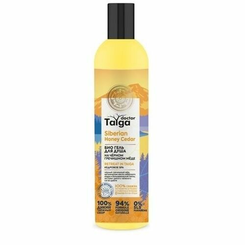 Гель для душа Natura Siberica "Doctor Taiga", Био, Кедровое Spa, 400 мл