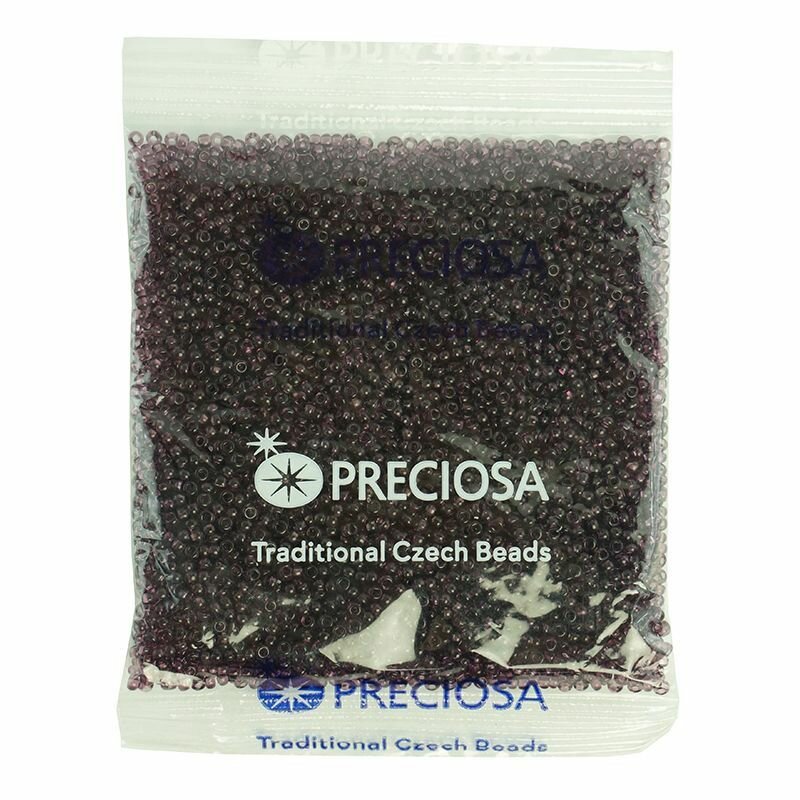 Бисер PRECIOSA "Ornela", №10, цвет 27060, Темно-коричневый, 50 г