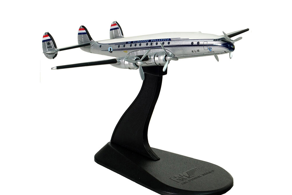 Модель коллекционная HOBBY MASTER Lockheed L-749A constellation klm 1946-1960 / локхид летучий голландец (длина 11,5 см)