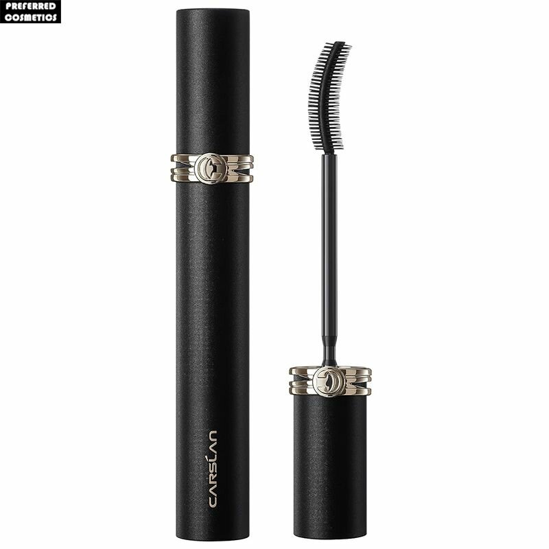Тушь для ресниц CARSLAN 2-в-1 Big Eye Mascara, водостойкая, не размазывается, придает объем, удлиняет ресницы, держится 24 часа