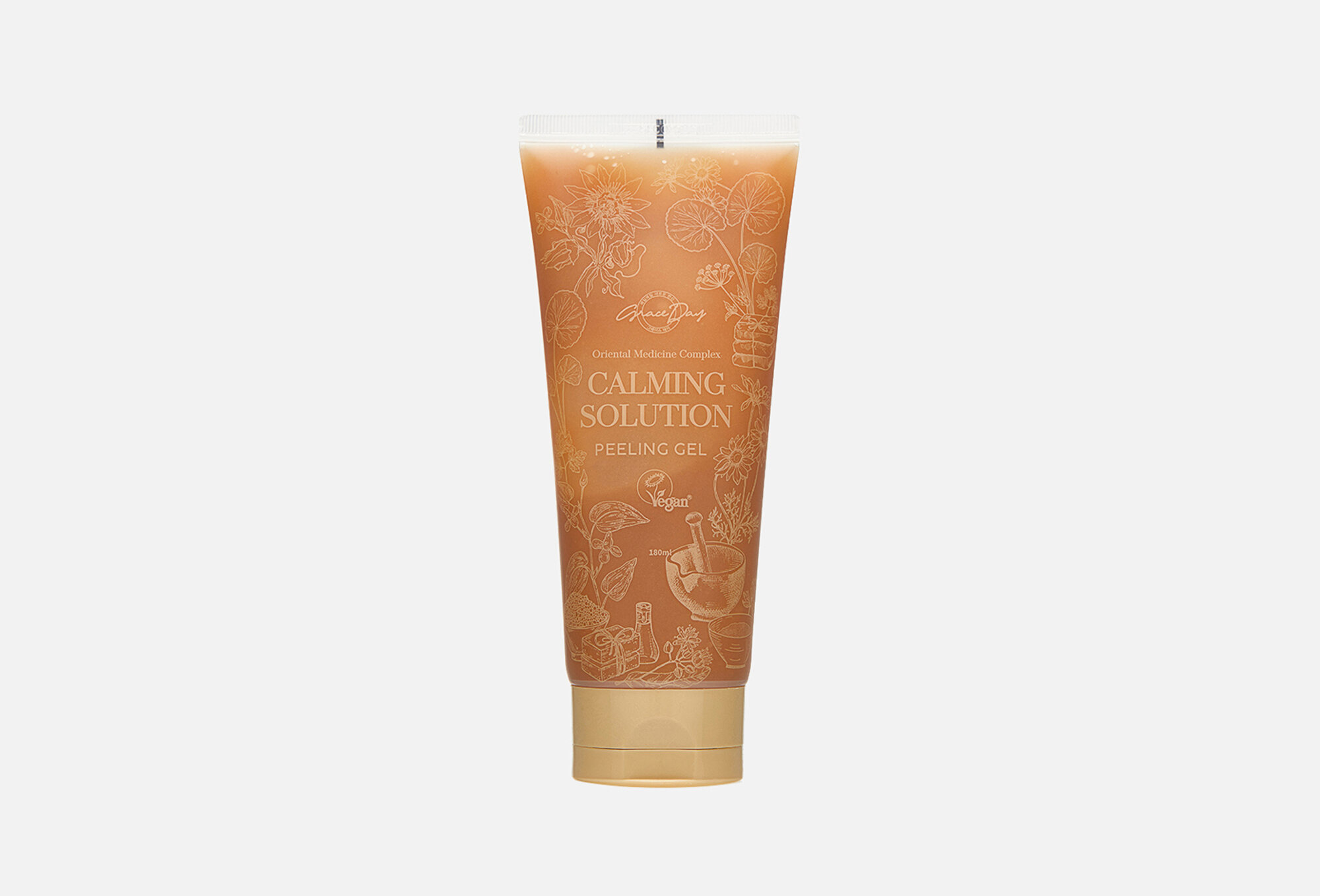 Отшелушивающий гель для лица GRACE DAY CALMING SOLUTION PEELING GEL 180 мл