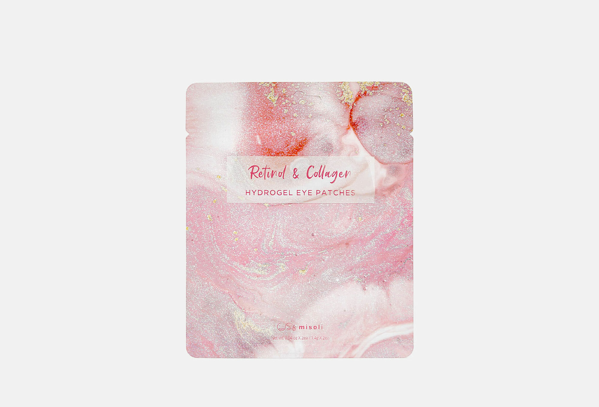 Гидрогелевые патчи с ретинолом и коллагеном MISOLI Retinol & Collagen Hydrogel Eye Patches 2 sheets