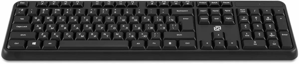 Клавиатура OKLICK для компьютера, USB беспроводная, черная (2066181)