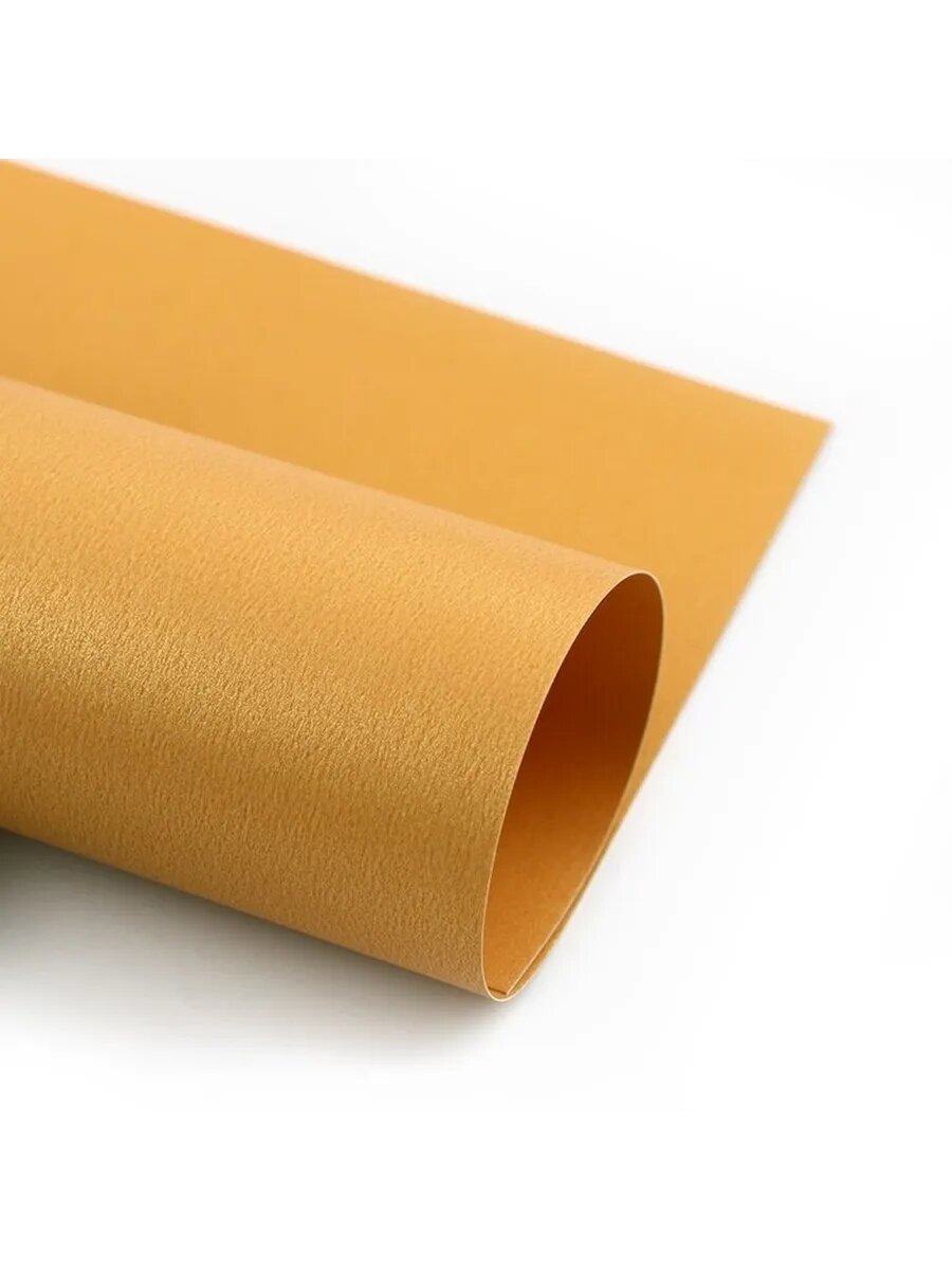 Цветной глянцевый картон в папке, 10 цветов