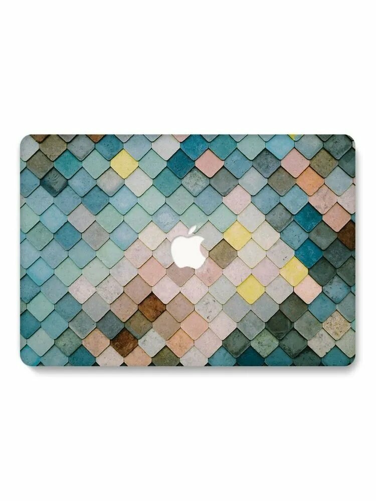 Чехол для MacBook Air 13 2020 2019 2018 A2337 M1 A2179 A1932 Решетка перо гора твердая оболочка