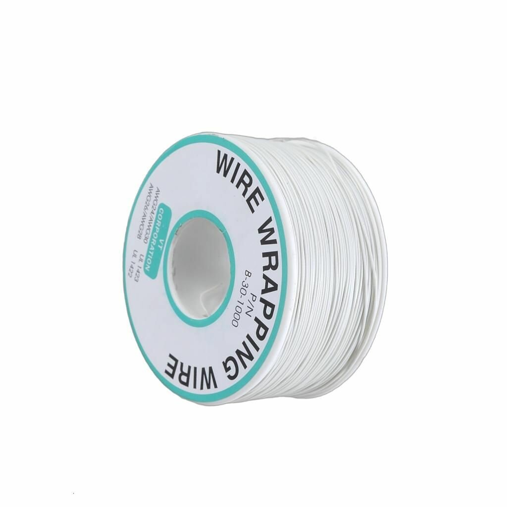 Провод для намотки 30AWG, Белый