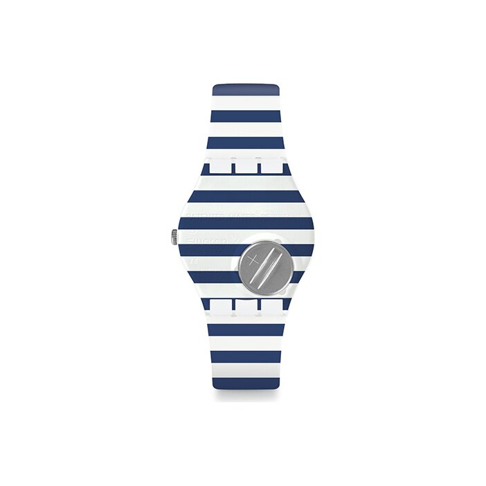 Наручные часы Swatch, синий/белый — фото 1