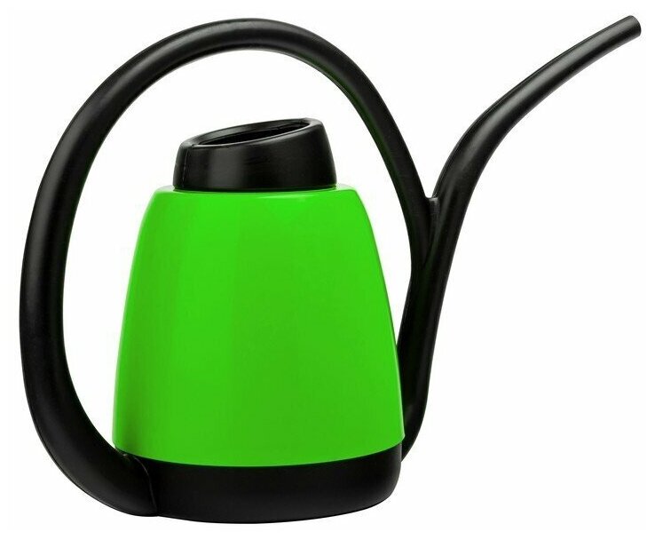 Лейка "Лилия" для комнатных растений (1,4 л.), цвет: зеленый