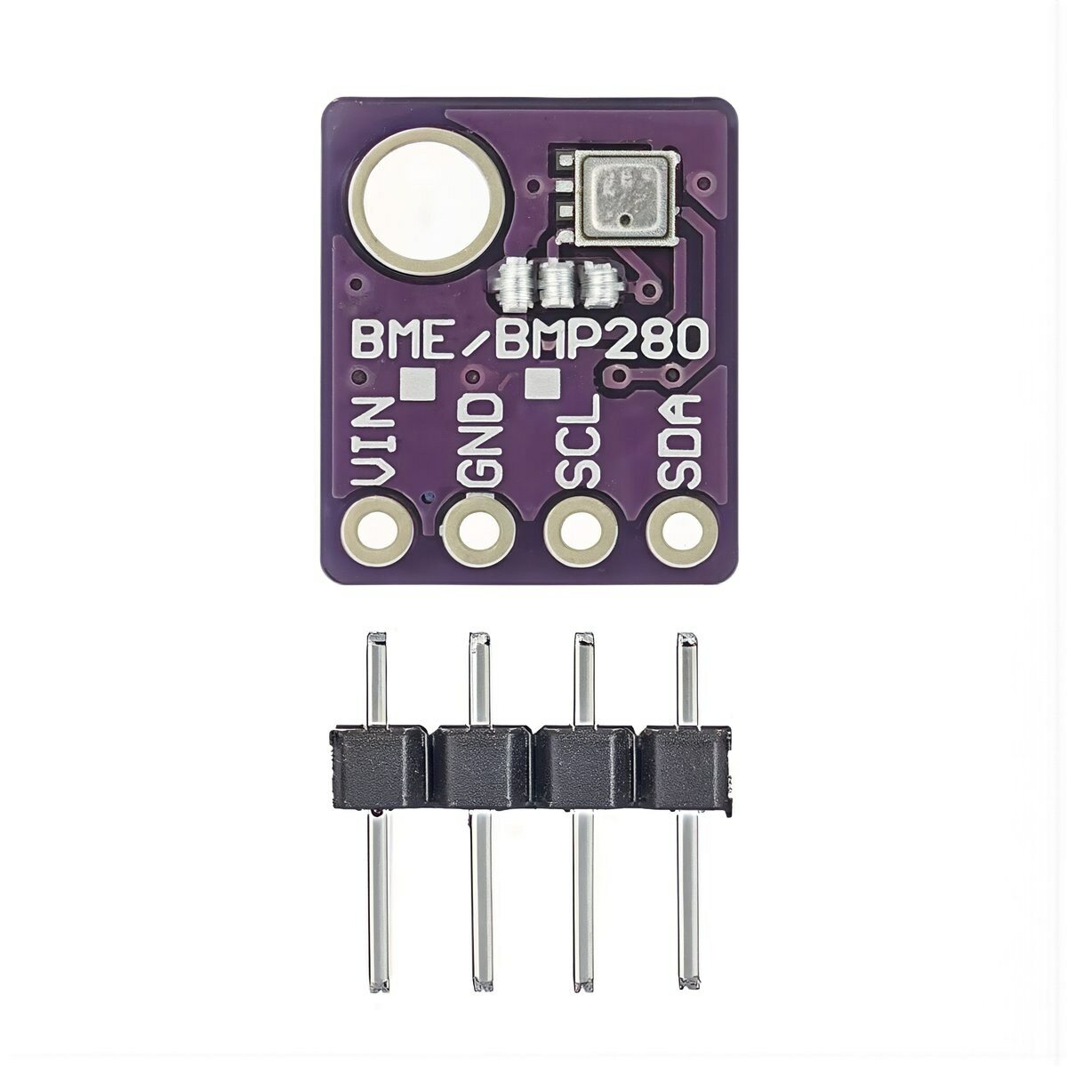 Датчик BME280 GY-BME280 3.3V для измерения влажности температуры атмосферного давления модуль для Ардуино, GY-BME280-5V / 2