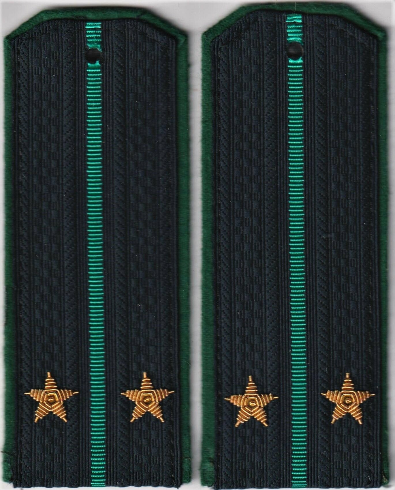 Погоны ПС ФСБ (пограничная служба) на китель, лейтенант