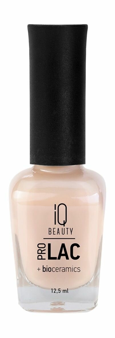 IQ BEAUTY Лак для ногтей укрепляющий с биокерамикой Nail polish PROLAC+bioceramics, 12,5 мл, 005