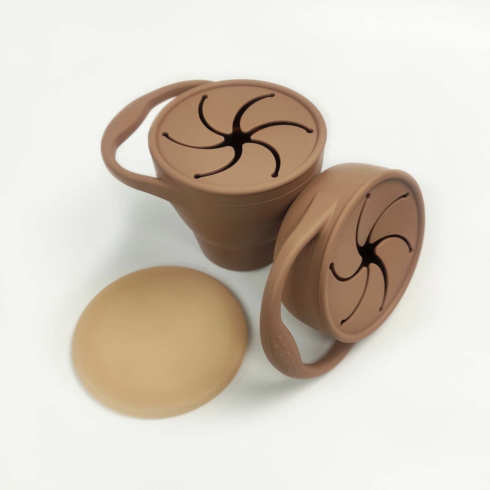 Снечница Снекстакан контейнер для снеков силиконовый детский