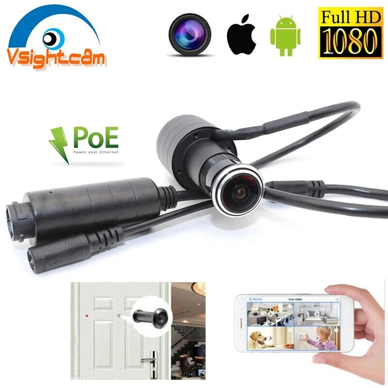 Vsightcam IP-камера для двери 1080P 1.66mm with Audio
