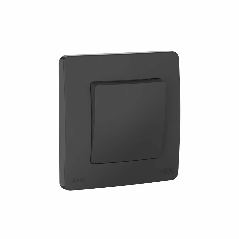 Переключатель 1 СП IP44 10А cх.6 SE Blanca антрацит
