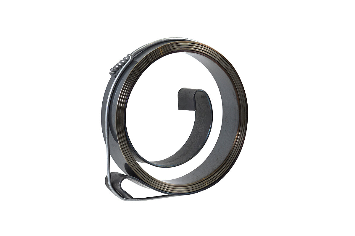 Пружина стартера с легким пуском, толстая (верхняя) для бензопилы PARTNER P340 S, P350 S, P360 S