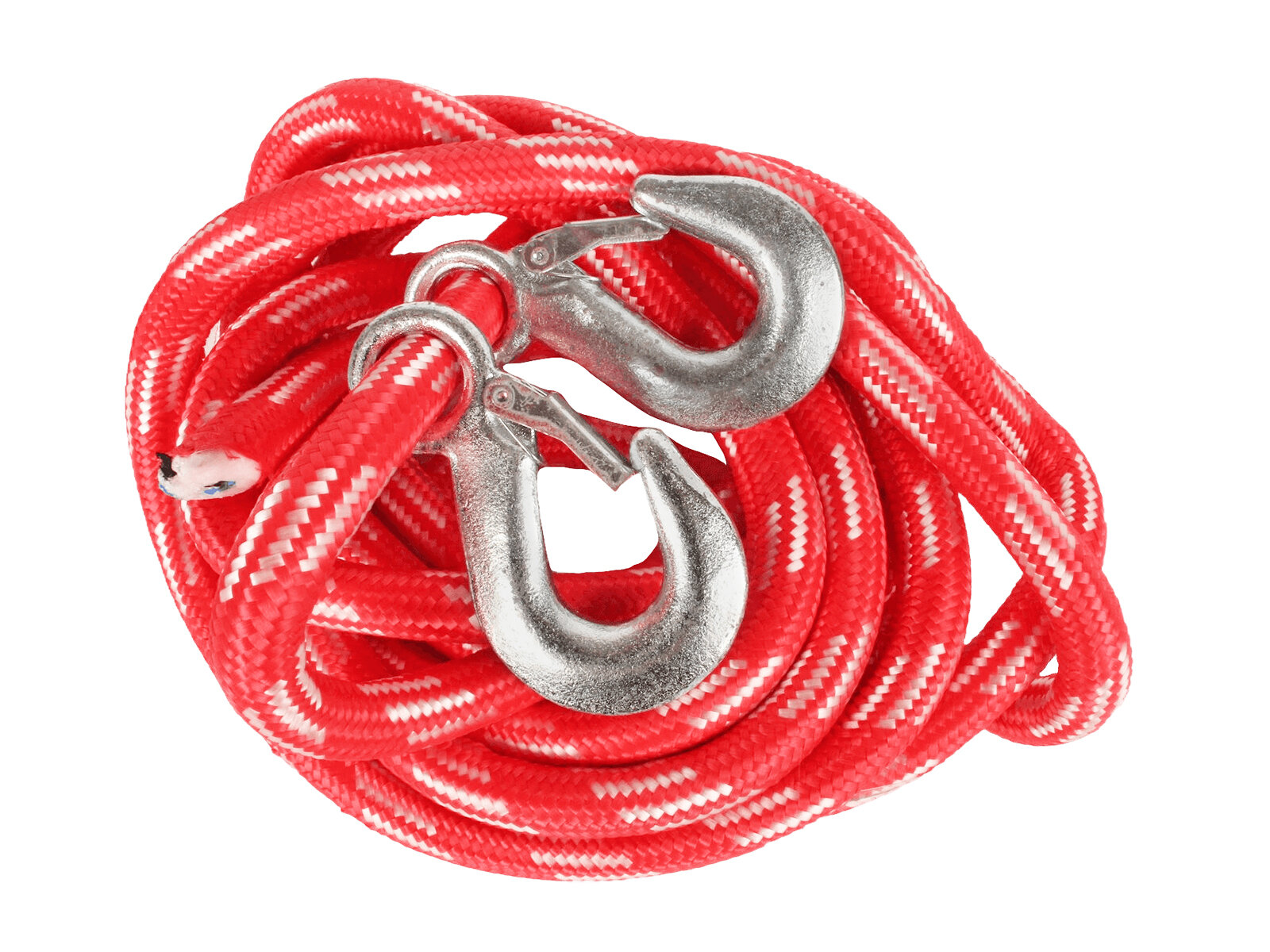 Трос буксировочный 5м 12т 2 крюка веревка Богатырь