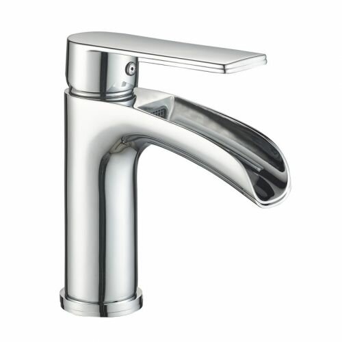 Смеситель для раковины Haiba HB13505, водопад, латунь, хром