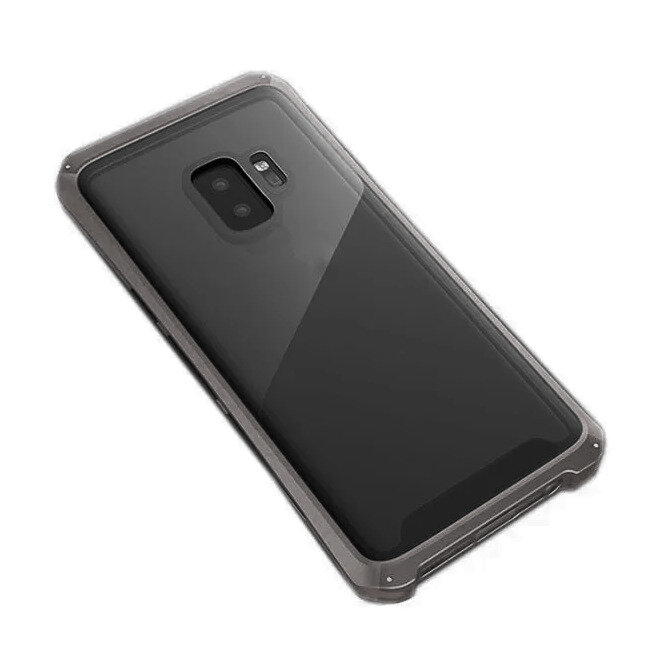 Противоударный чехол для Samsung Galaxy S9, Case Solace Glass, черный