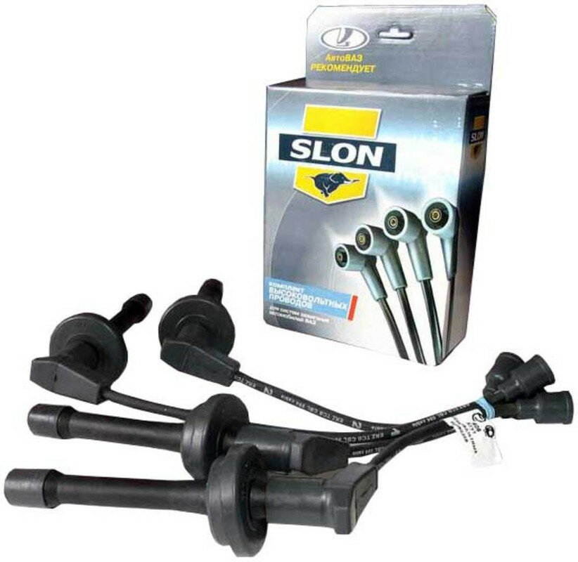 Жгут высоковольтных проводов SLON 4062.3707244-10 Gaz Gazel, Volga 2.3-2.5 93>