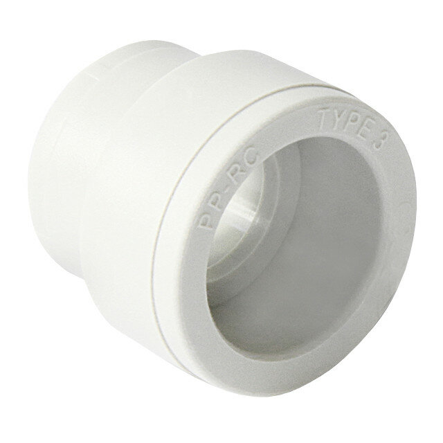 PRO AQUA Муфта полипропиленовая переходная 32x20 мм для соединения труб ПП водоснабжения