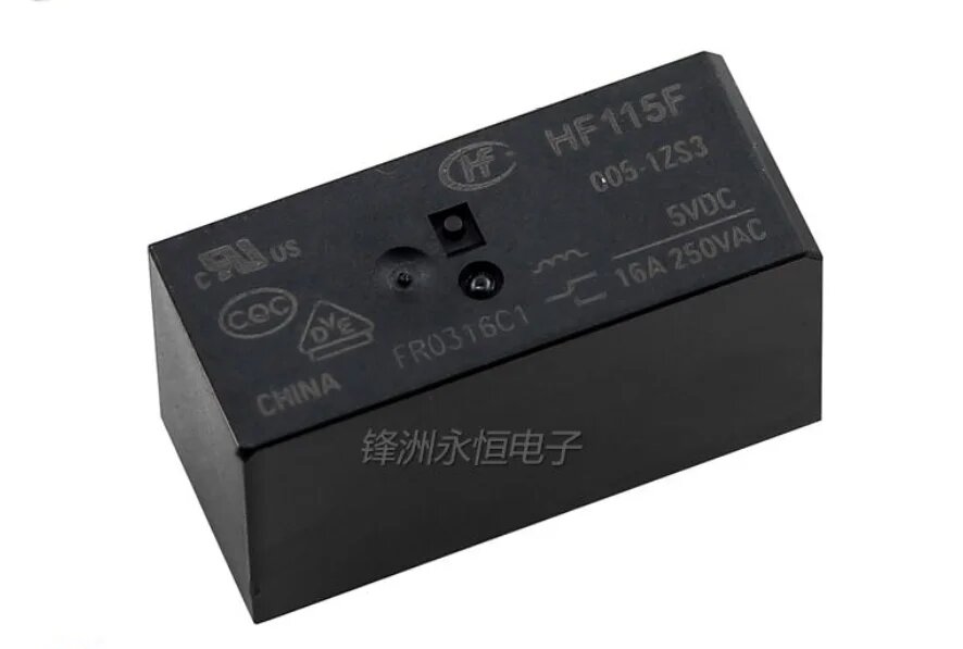 Оригинальное реле 10 шт./лот HF115F 005-1ZS3, фотосессия-1zs3 16 А, 8 контактов