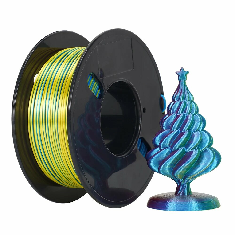 PLA-нить KINGROON 200г, Red yellow blue, для 3D-принтера