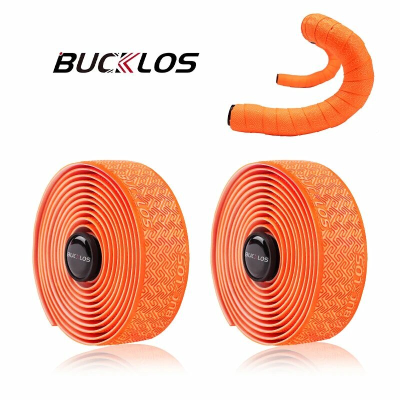 BUCKLOS Велосипедная лента руля черный M1-ORANGE