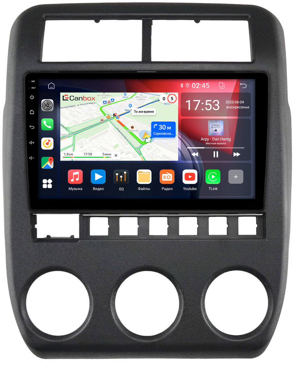 Штатная магнитола Lada Niva Legend, Urban, Bronto, Sport, 2121, 2131 (4x4), ВИС 2346 2021-2025 Canbox GT9-3194 2/32 Android 10 (IPS, DSP, CarPlay)