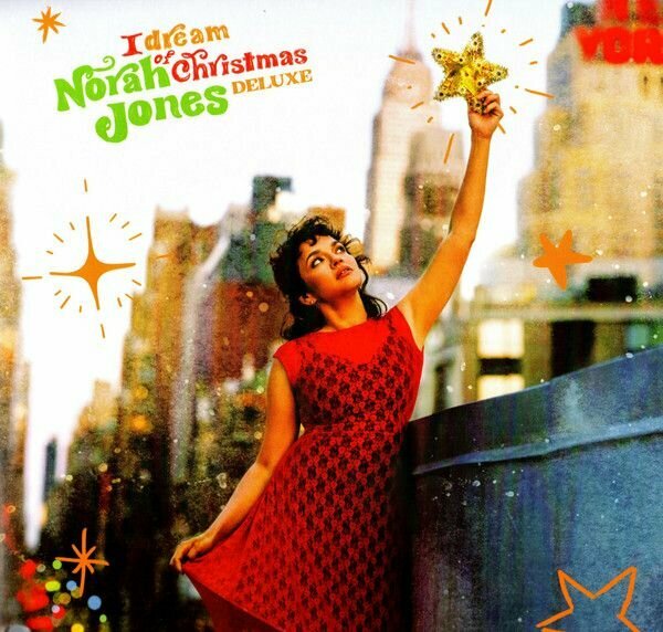 Пластинка виниловая Norah Jones "I Dream Of Christmas (Deluxe)" (COLOURED) 2LP. Новогодняя пластинка. Рождественская пластинка