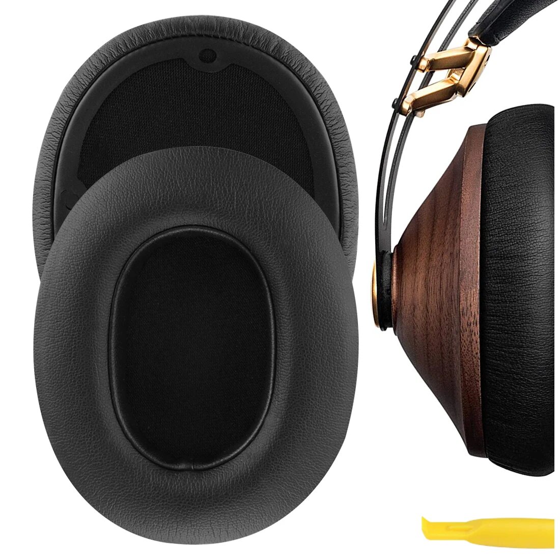 Сменные амбушюры Geekria QuickFit для наушников Meze 99 Classics, Meze 99 Neo, амбушюры для гарнитуры
