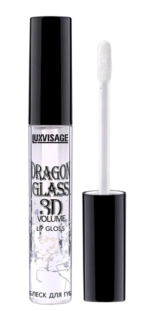 Luxvisage Dragon Glass 3d Volume Суперглянцевый блеск для губ 2,8 г. №01 прозрачный