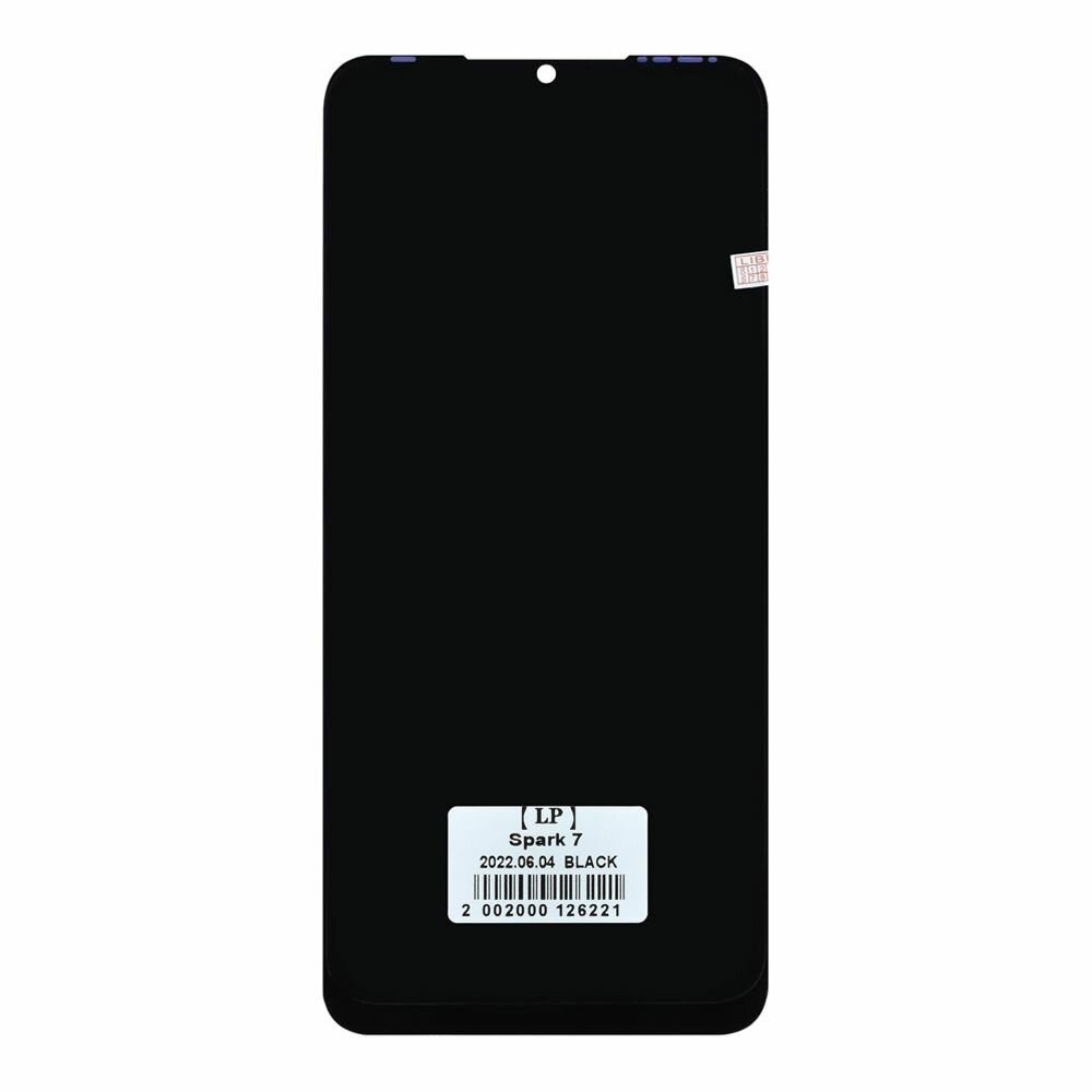 LCD дисплей для Tecno Spark 7/Infinix Hot 10i с тачскрином (черный)