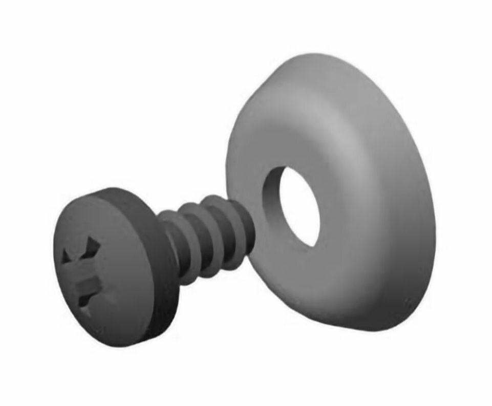 Alutech, Набор крепежный FK/SF-B для боковых крышек, 312037100, 1 шт.