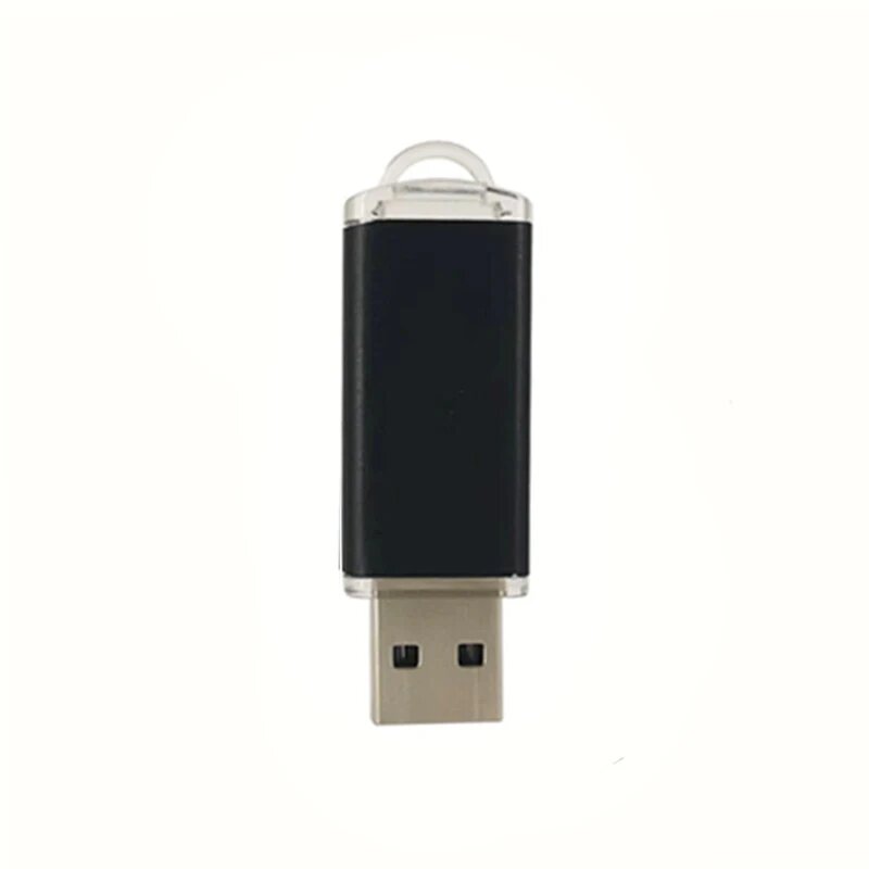 Металлические USB-флешки exuanck 128/64/32/8/4 ГБ 8GB-100PCS, Черный, black