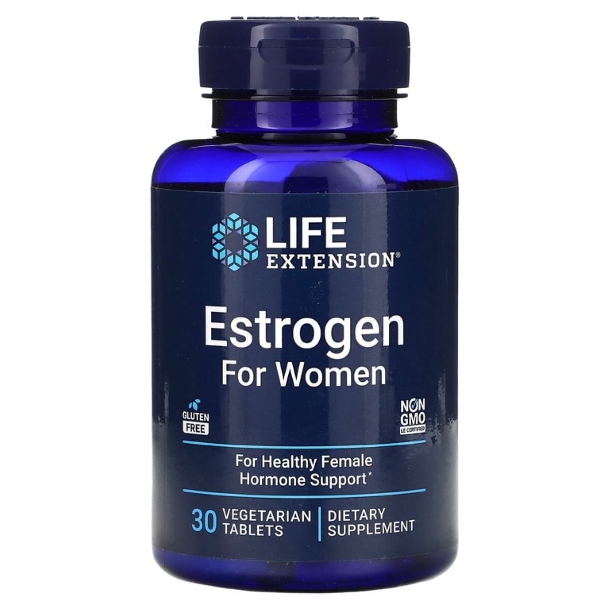 Женское здоровье Life Extension Estrogen для поддержки гормонального баланса у женщин, 30 таблеток