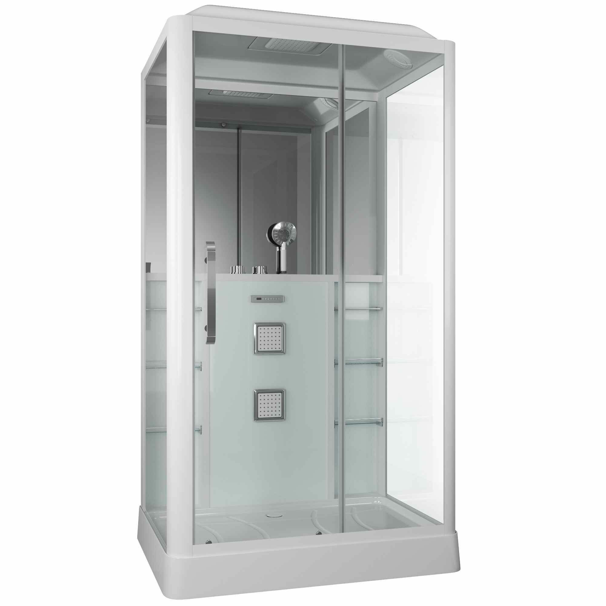 Душевая кабина Grossman GR127R (90x120x225) дверь раздвижная,3 места