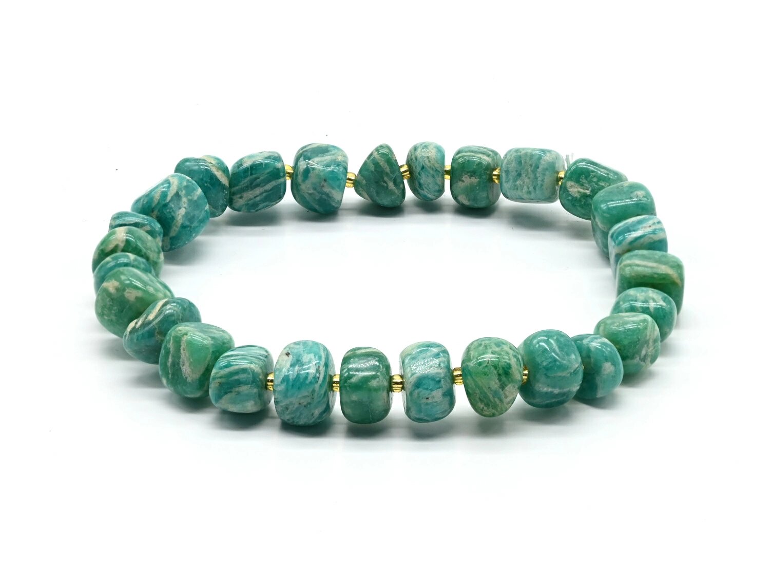 Браслет-цепочка, амазонит