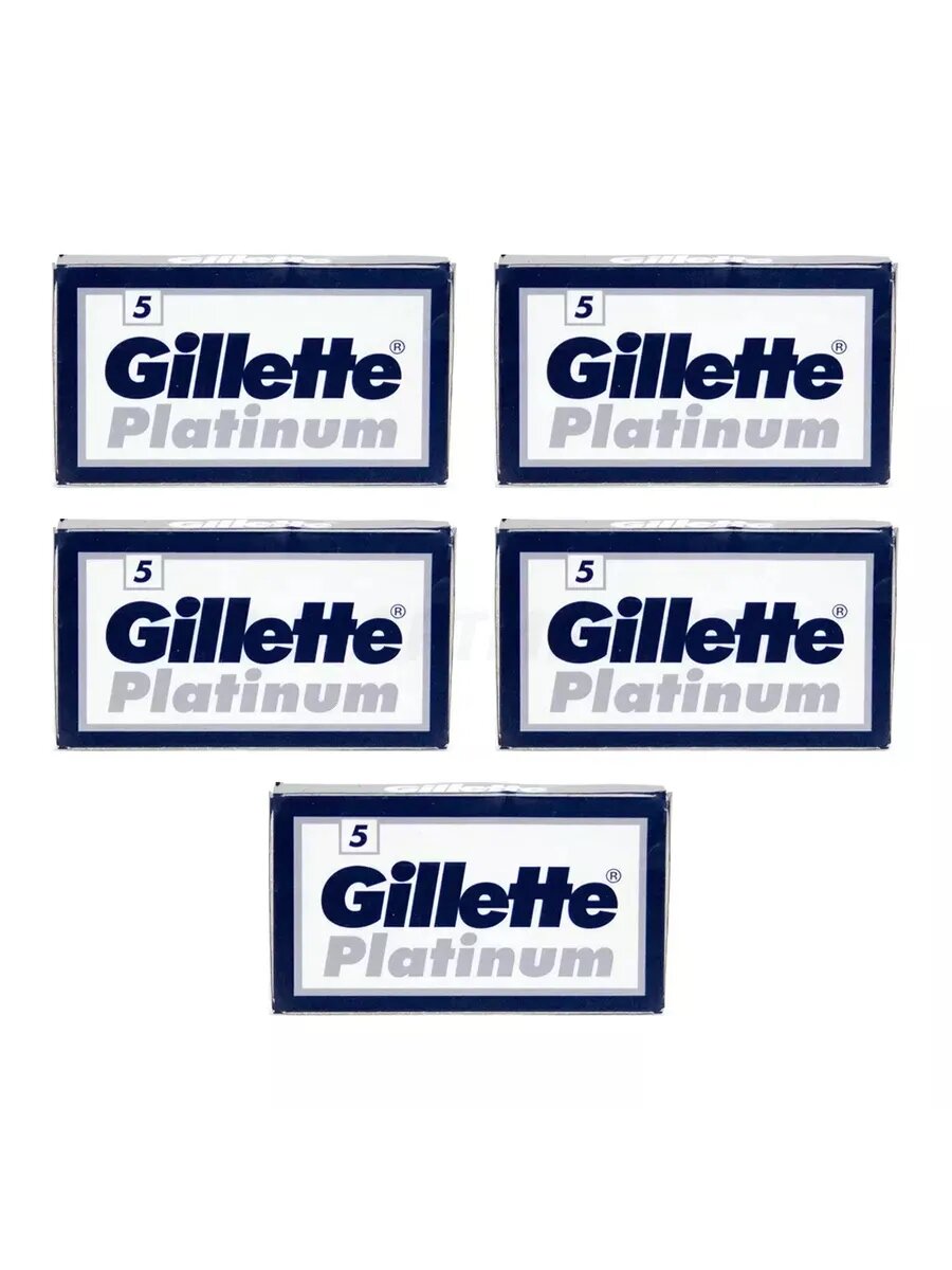 Platinum Лезвия для Т-образного станка, 25 шт.