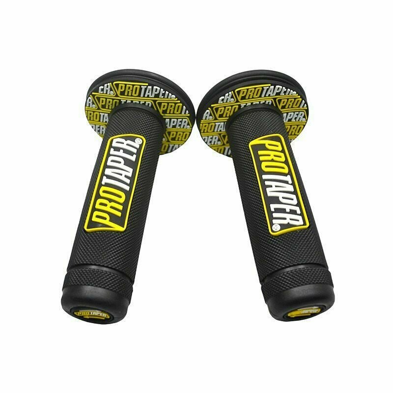 Грипсы (ручки) Pro Taper для мотоцикла, резина, пара, желтые