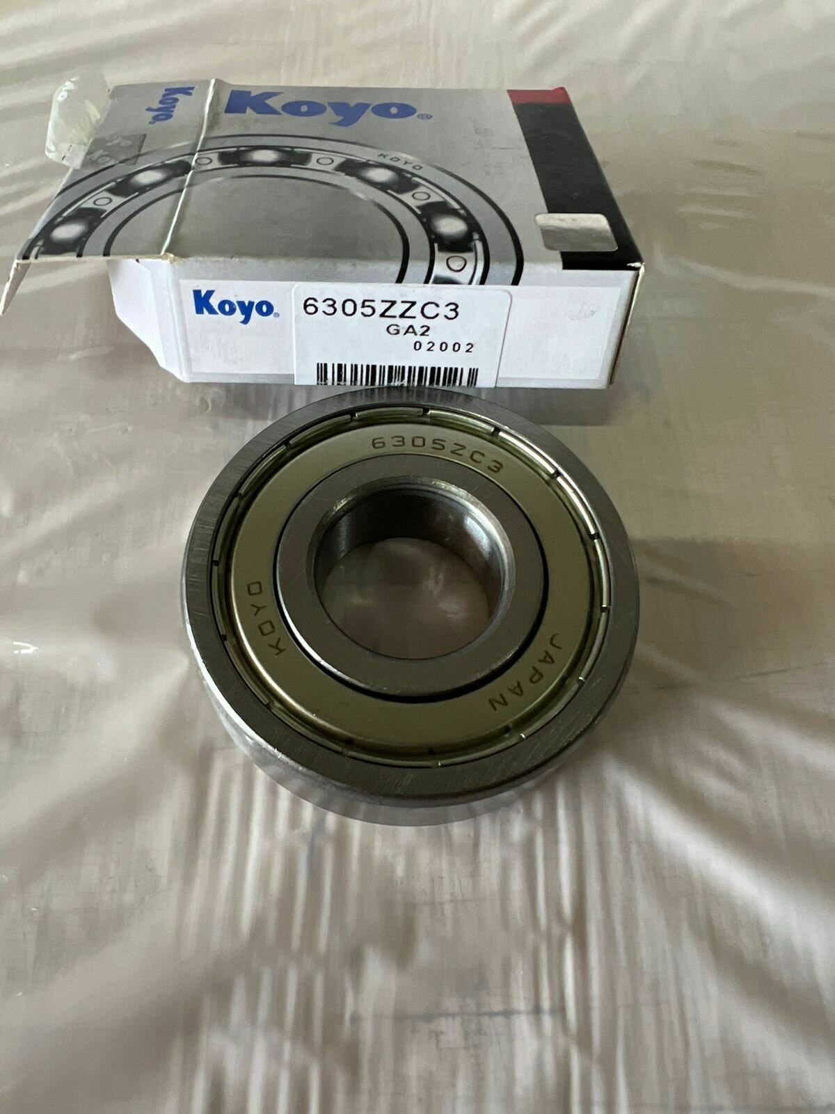 Подшипник KOYO 6305 ZZ/C3 (25х62х17)